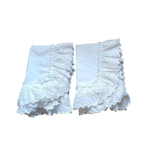 Springmaid | Bedding | Vintage Springmaid Pillowcases Shams White With ...